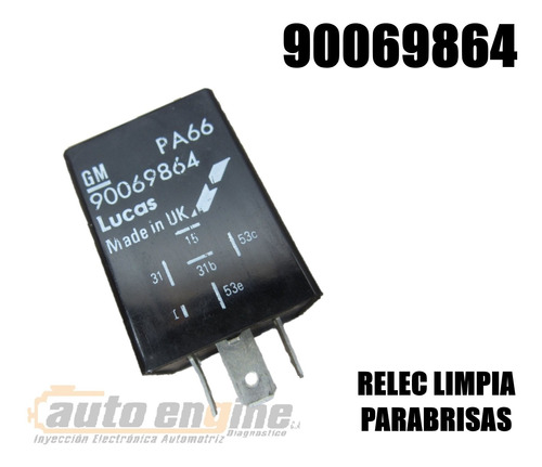 Rele Temporizador Limpia Parabrisa Gm/daewoo 90069864 Usado – Autos